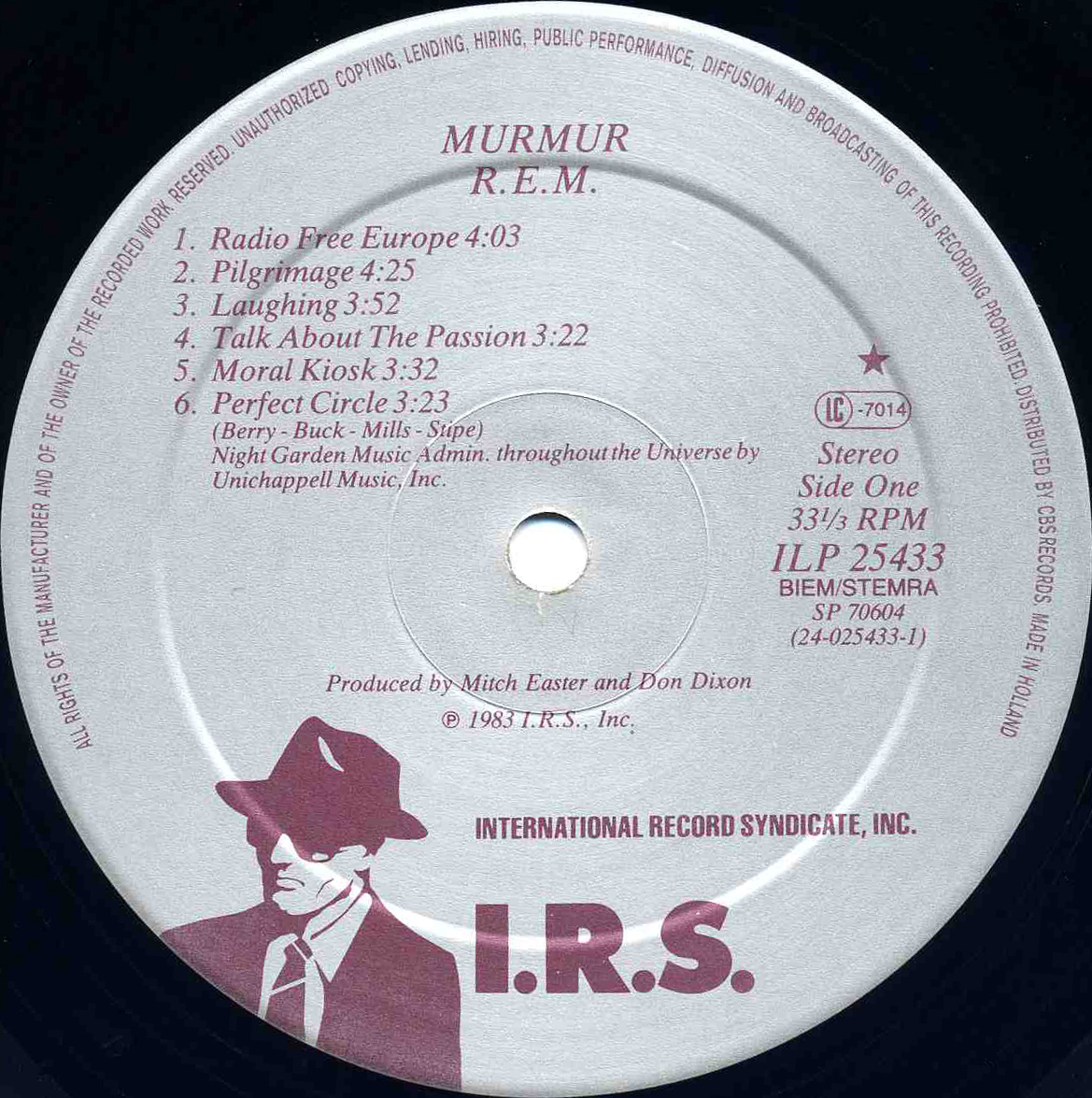 Musicotherapia: R.E.M. - Murmur (1983)