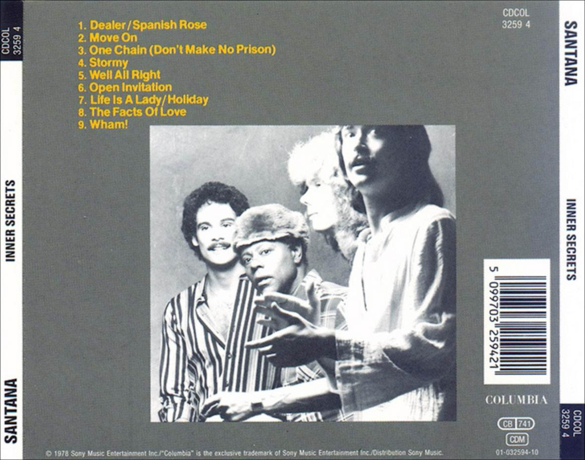 Musicotherapia: Santana - Inner Secrets (1978)