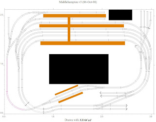 Middlehampton model railway: Starting the baseboards