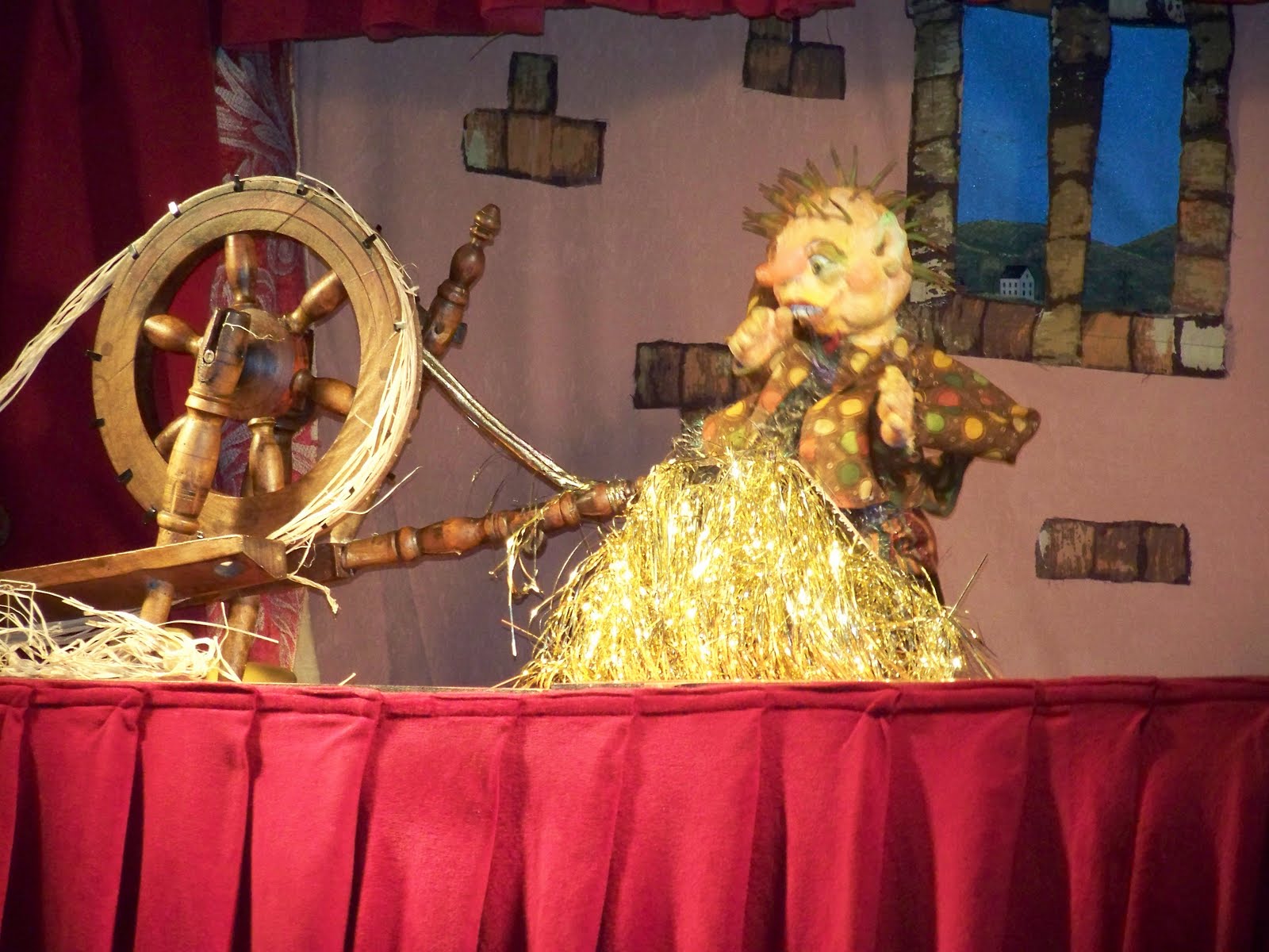 My Four Girls: Rumpelstiltskin puppet show