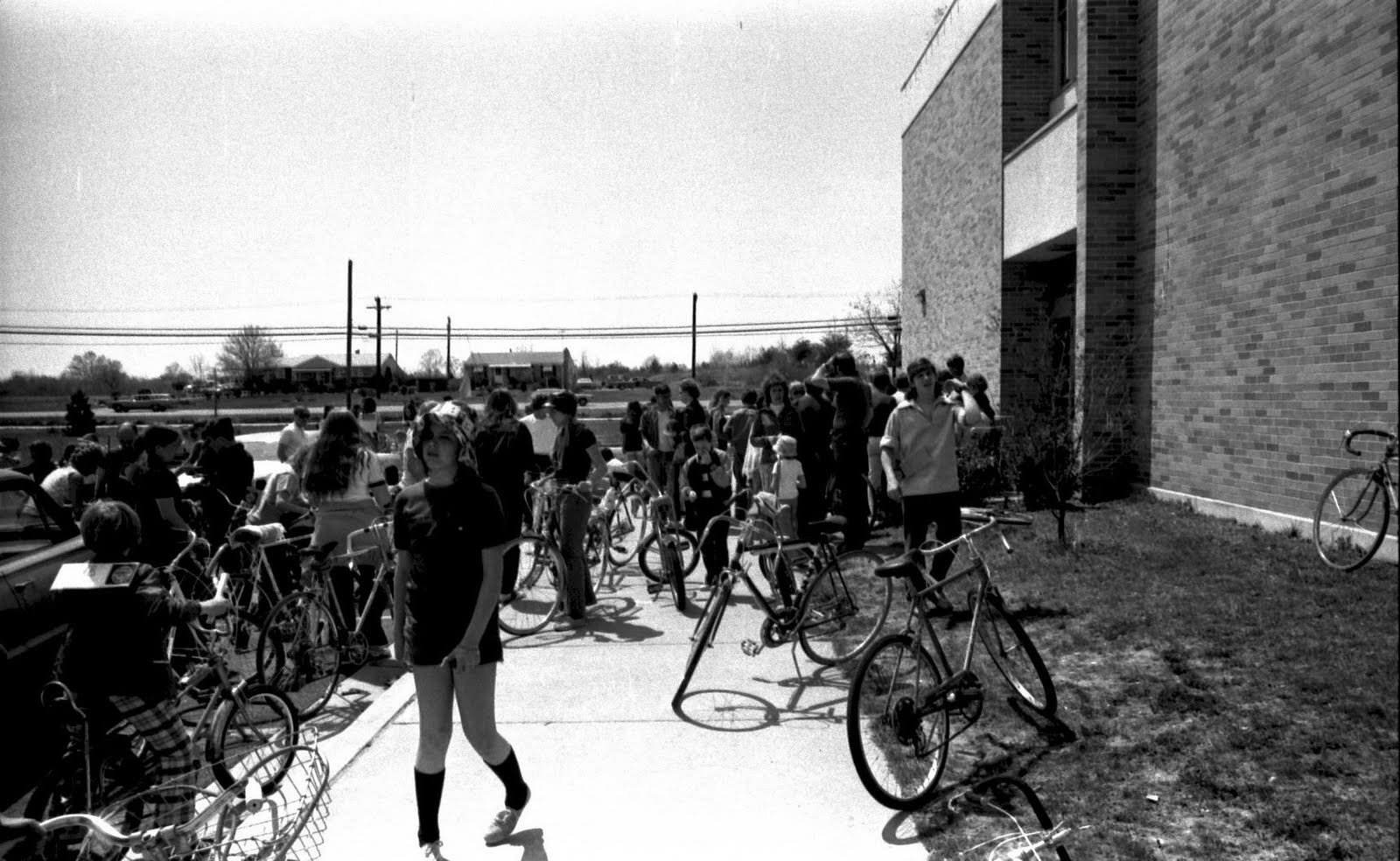 Bowie Living: Bike Rally, April, 1973