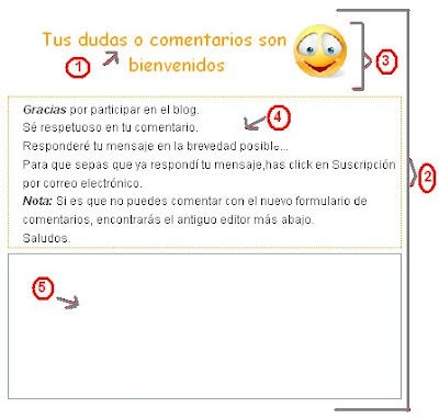 Formulario de comentarios con diseño :Diversas y Variadas
