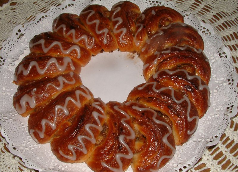 Los dulces de Ana: ROSCA HOJALDRADA