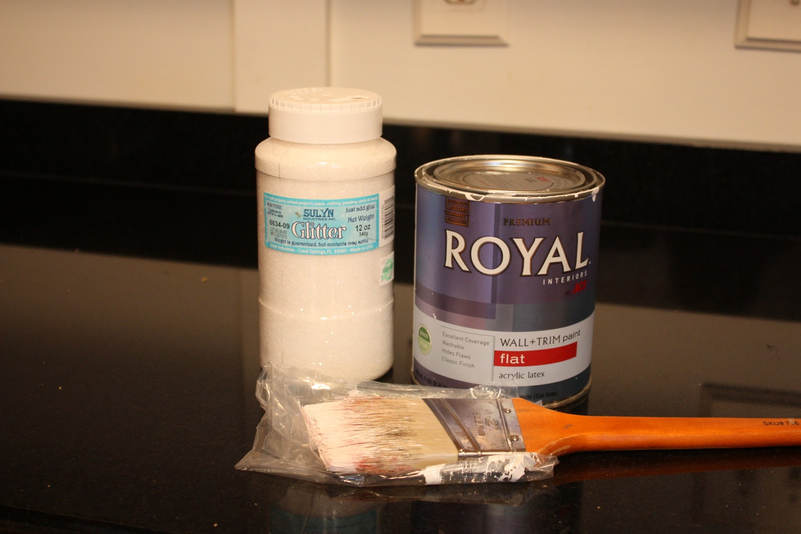 The Yellow Cape Cod: DIY Faux Tree Flocking Tutorial