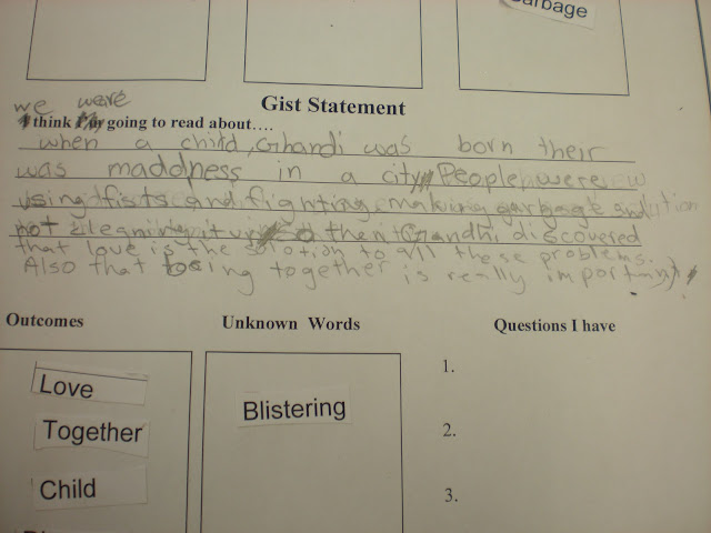 Demonstration Classroom Sharing: Pre-Reading Strategies: PROBABLE PASSAGE