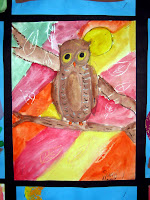 Mrs. Art Teacher!: 4th grade owls