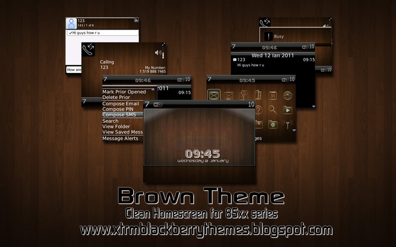 Clean Brown Theme