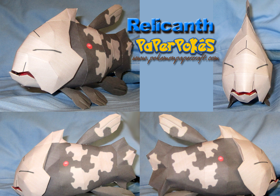 PaperPokés - Pokémon Papercraft: RELICANTH