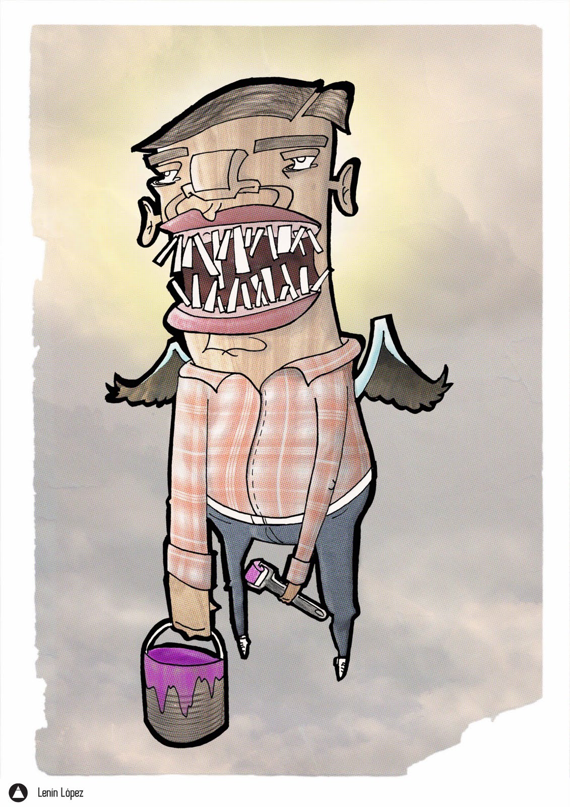 Ilustradores Ecuatorianos: IEC + TMDG : Exposición en trimarchi argentina