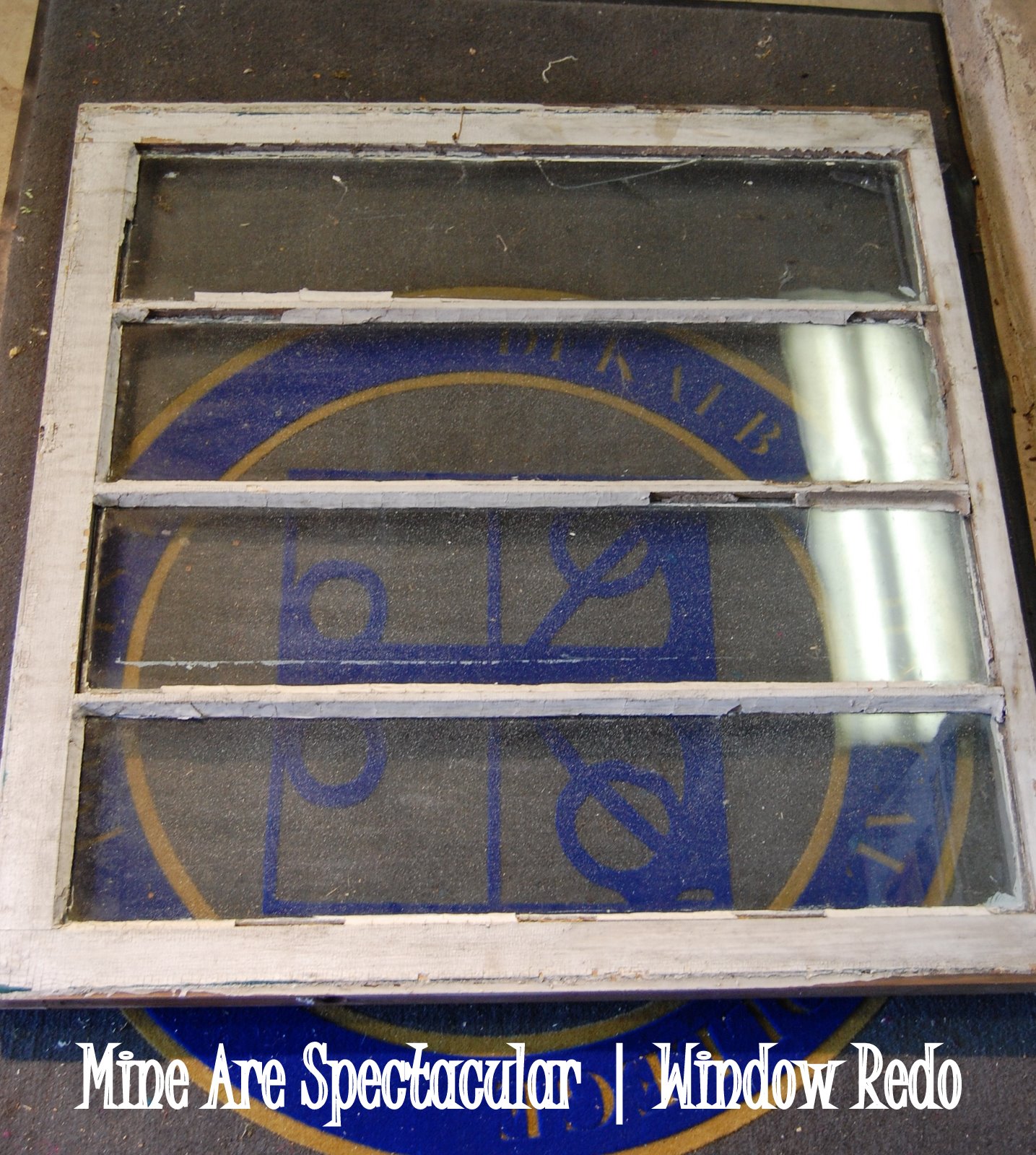 Mine Are Spectacular!: Window Redo - Trash to Treasure