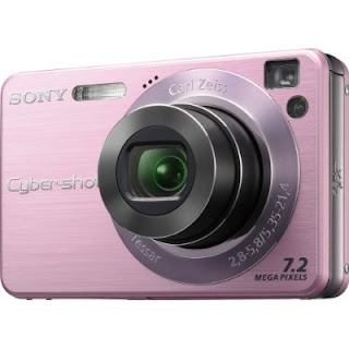 Pink Digital Cameras: Pink Digital Camera # 2 Sony Cybershot DSCW120/P ...