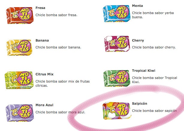conFabilario: En la mañana pedí en el feisbu un beso sabor chicle motita...