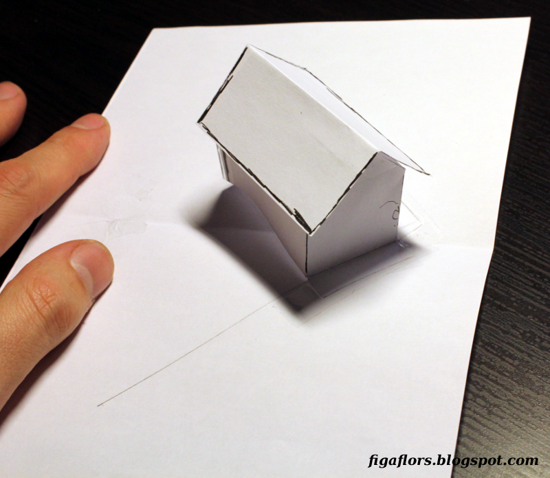 Figaflors i Braves: Paper engineering: A pop-up house