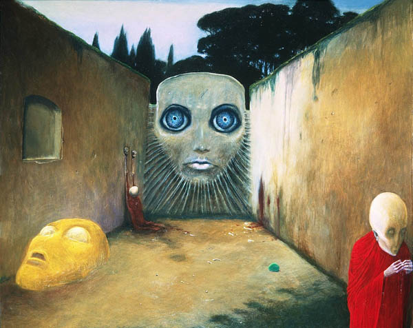 Zdzislaw Beksinski Gallery: Beksiński Paintings of 1971