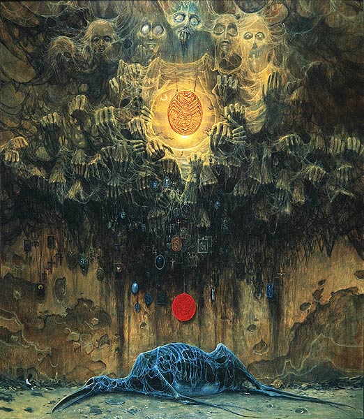 Zdzislaw Beksinski Gallery: Great artworks of Beksinski (1976)