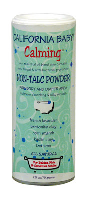 California Baby Calming Non-Talc Powder to Set Deodorant