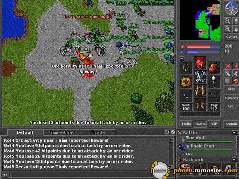 Ultra Games 2000: Tibia