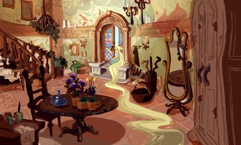 Art of Victoria Ying: Artwork from Tangled!