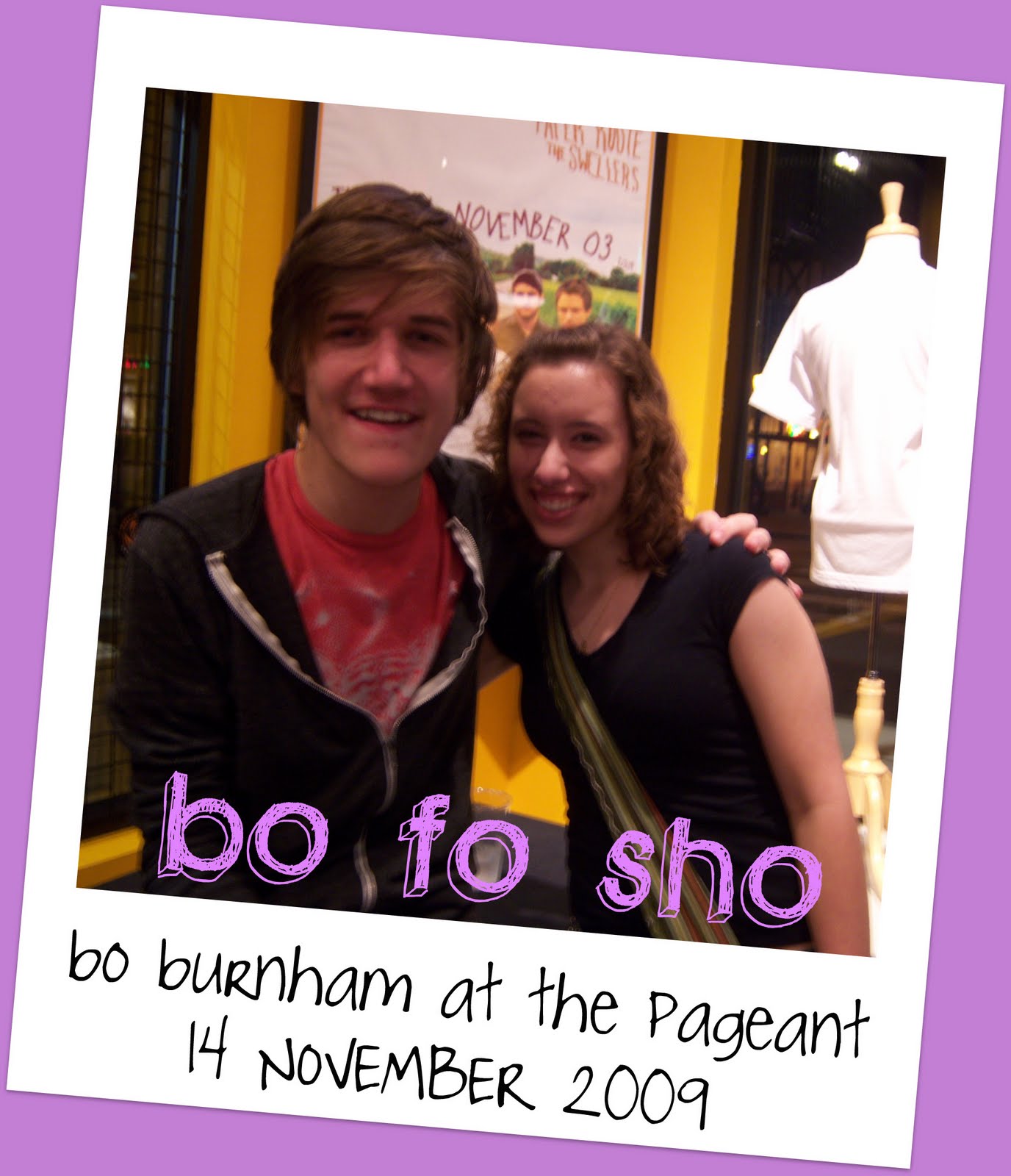 first quarter moon: i know bo. fo sho.