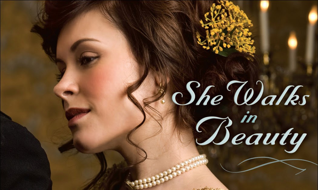 Booktalk & More: Review: She Walks in Beauty by Siri Mitchell