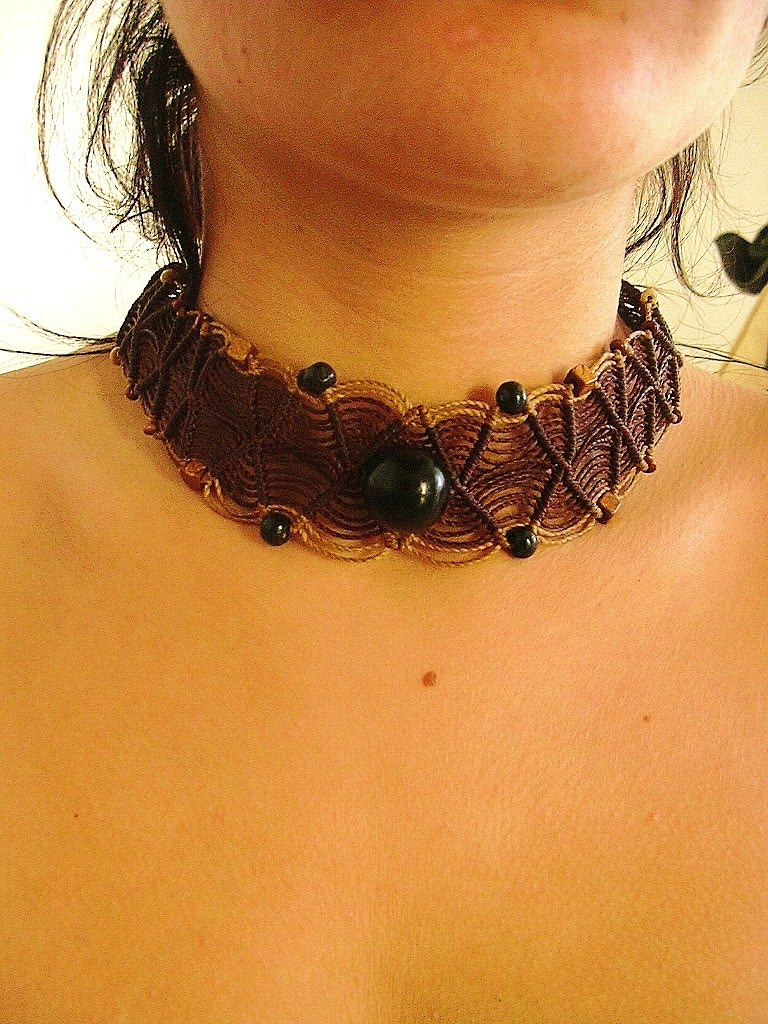 Artesanía Macramé: Collares