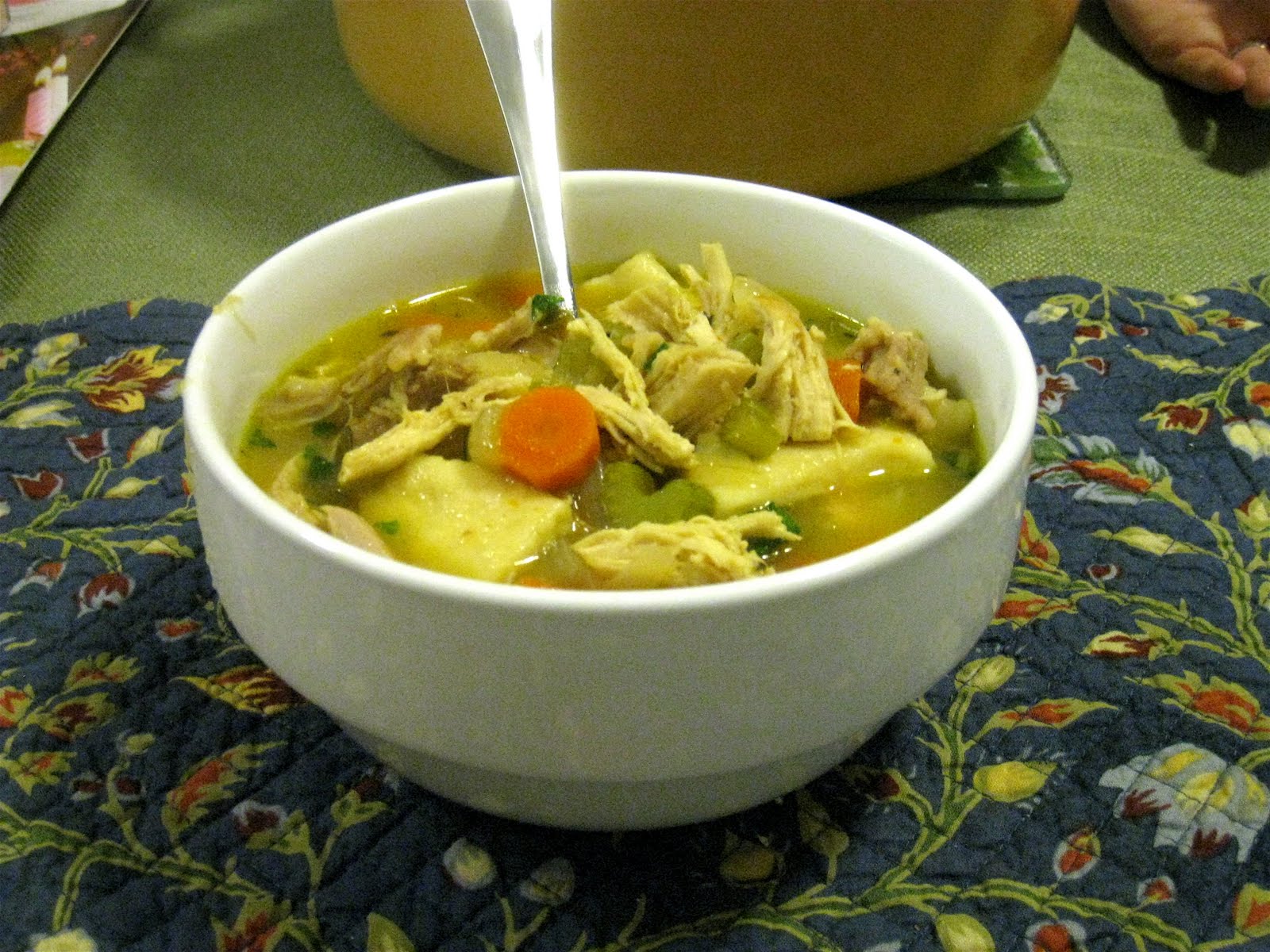 FOODjimoto: Chicken and Dumpling Soup