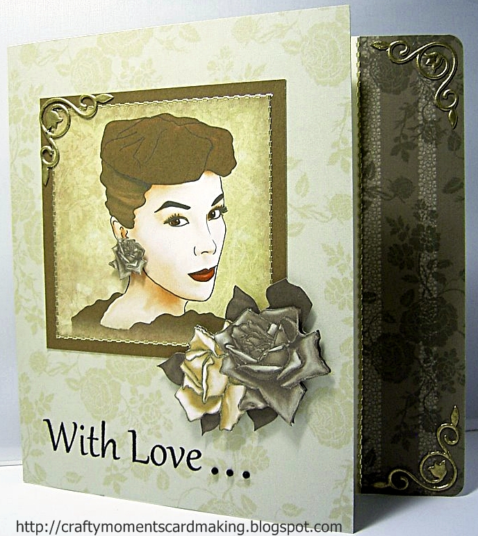 Crafty Moments: NANCY WATT'S FAB GLAM 50S CARDS