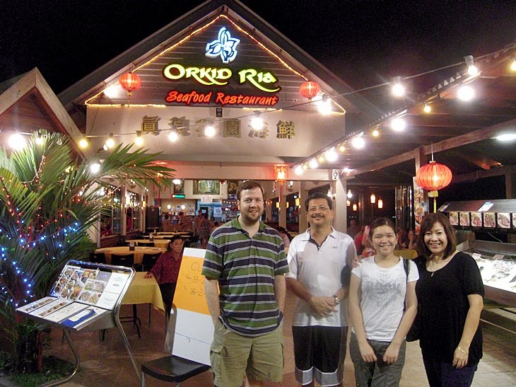 The Podanys | Welcome to our world: Orkid Ria Seafood Restaurant ...