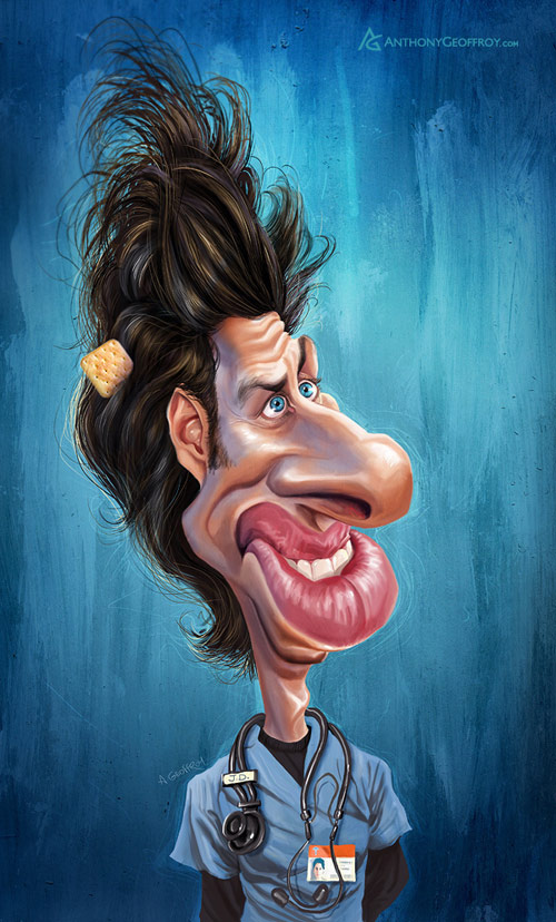 2d3ddesign: Caricatures: Brilliant Examples Of Famous People