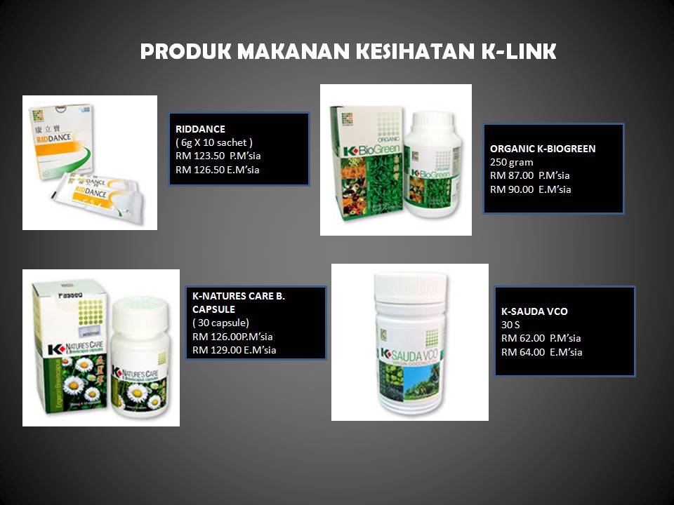 BISNES KESIHATAN K-LINK PARIT JAWA MUAR