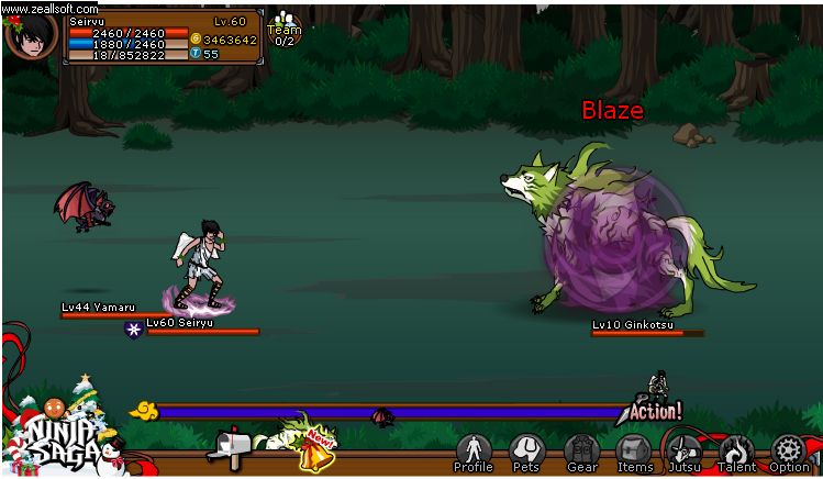 Ninja Saga: Ninja Saga World Boss Ginkotsu