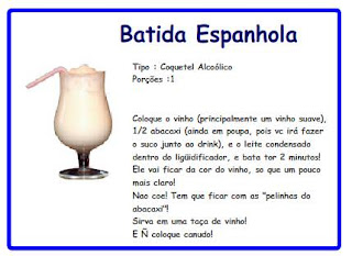 Pita Bartenders: Receita de Batida Espanhola