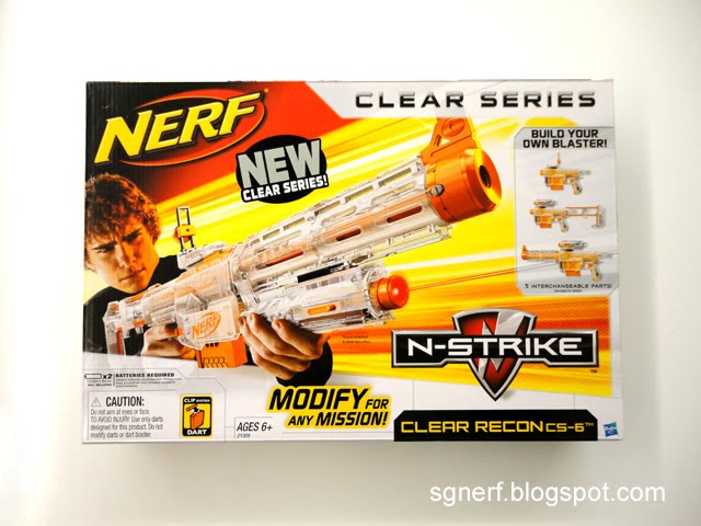 SG Nerf: Nerf "Clear Series" Recon CS-6 - Review!