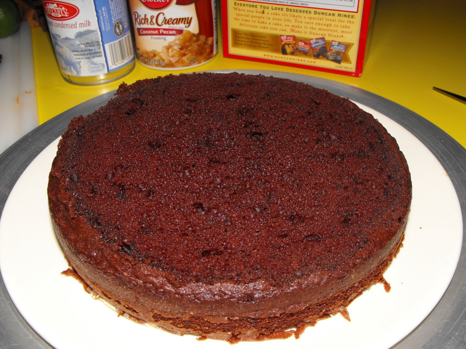 And Baby Makes Three!: Tater Tot Casserole and German Chocolate cake