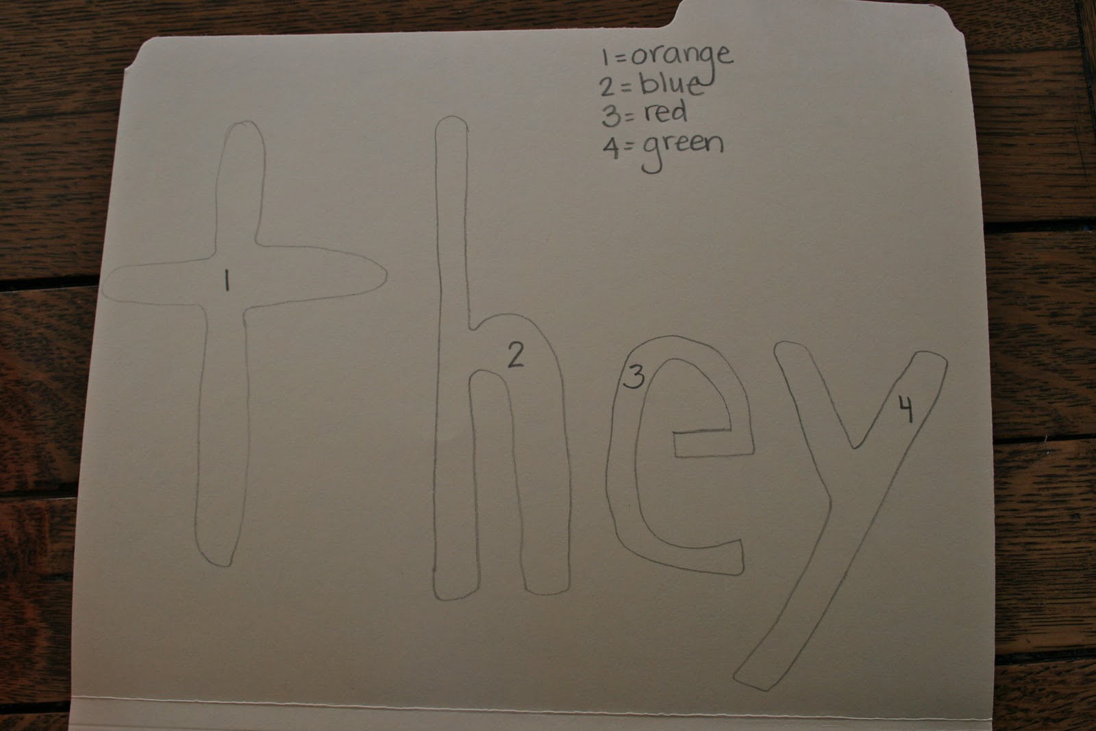 Paint by Number Sight Words!!