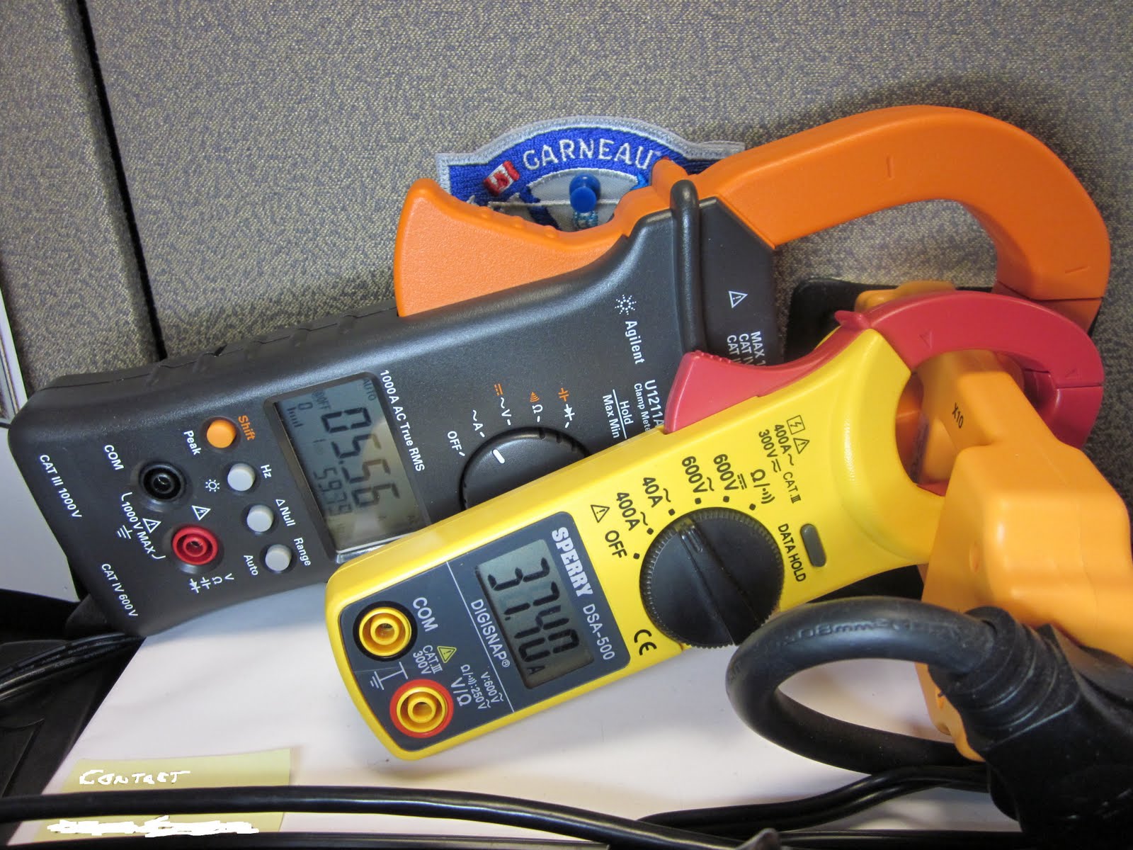 OBrien Devices: How to use Clamp Meters : Agilent and Sperry