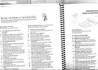 Lower Lab Yearbook: Examples from previous yearbooks