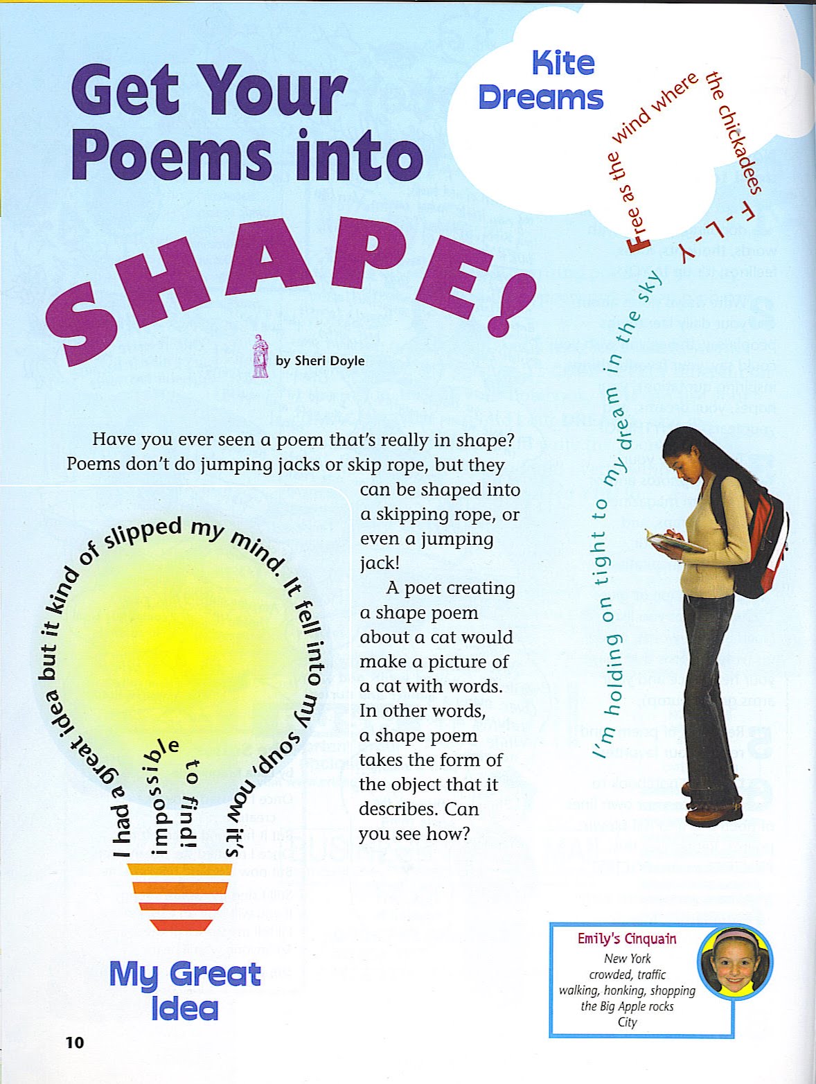 Sheri Doyle: Poetry Friday - Shape Poems