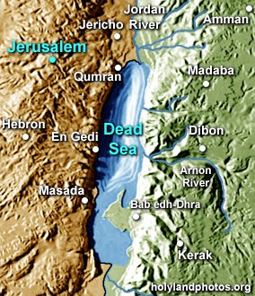 Dead Sea Map