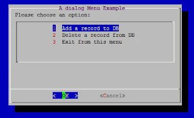 UNIX Command Line: Linux dialog utility short tutorial