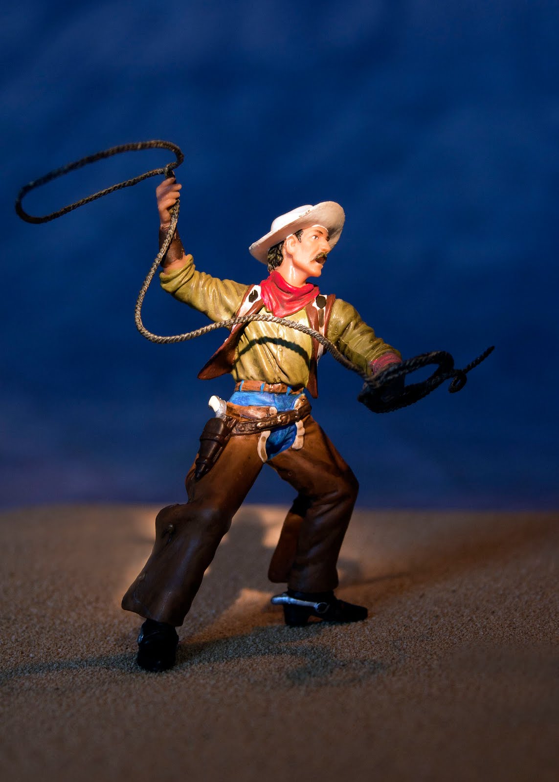 Stretching my comfort zone: Playing with cowboys and army guys