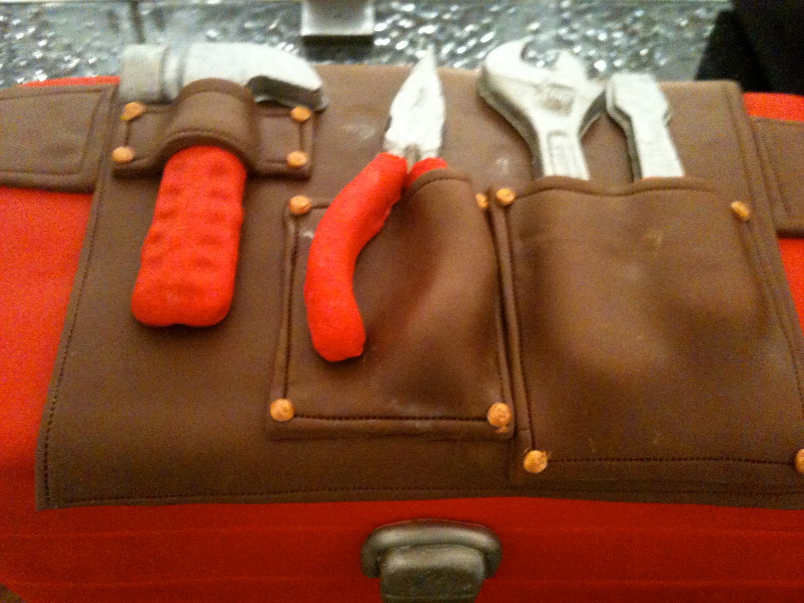 cake and clothes: My dream come true and a toolbox cake