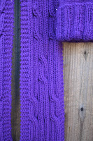 Wishing I was Knitting at the Lake: A Little Bit of Cable