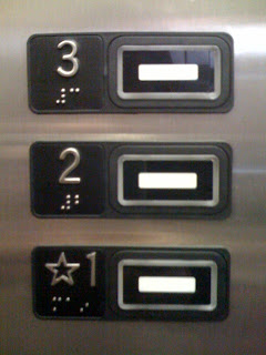 Gregory Cam: Elevator Ground Floor is Indicated by a star