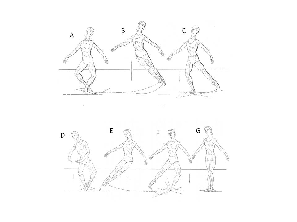 The Classic Ballet: BRISE (Dessus-dessus, encima-debajo)