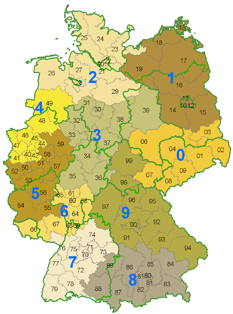 Nikkos Postleitzahlen