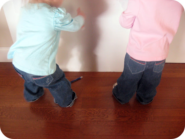 Easy Peasy DIY Toddler Jeans Tutorial - From the Archives - Lily & Thistle