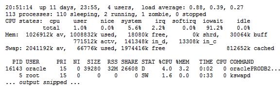 Balasubramanian oracle dba blog: Linux Top Command Usege Balasubramanian oracle dba blog: Linux Top Command Usege