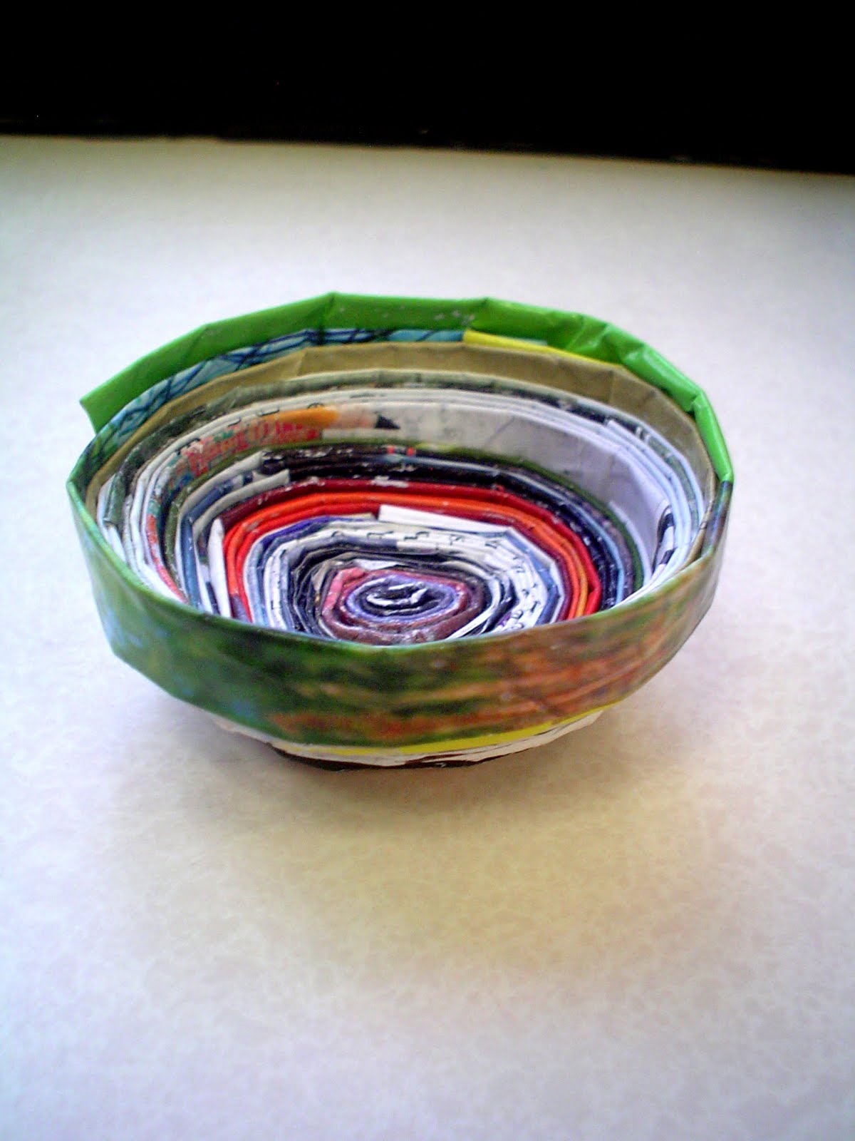 Lessons from the Art Room: 5th Grade magazine bowls