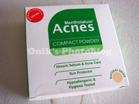Onik's Photoblog: Acnes Compact Powder